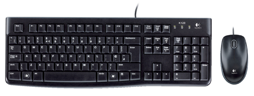 Toetsenbord- En Muisset Logitech MK120 Bedraad Qwerty Zwart ...