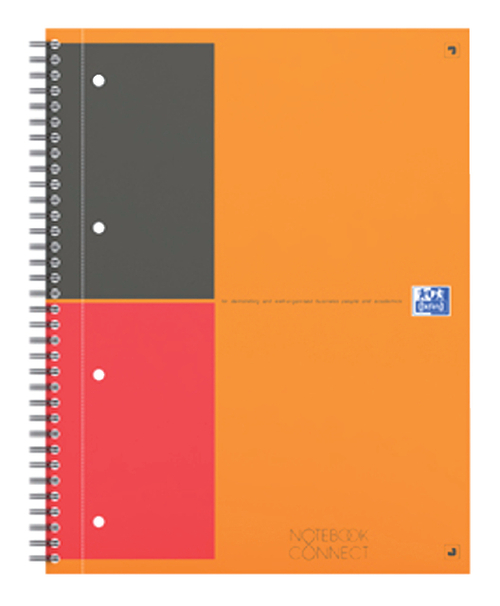 Notitieboek Oxford International Notebook B5 185X250 Lijn Oranje ...
