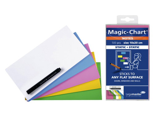 Magic-Chart Notes Legamaster 10X20CM Assorti 500 Vel | Kantoorartikel ...