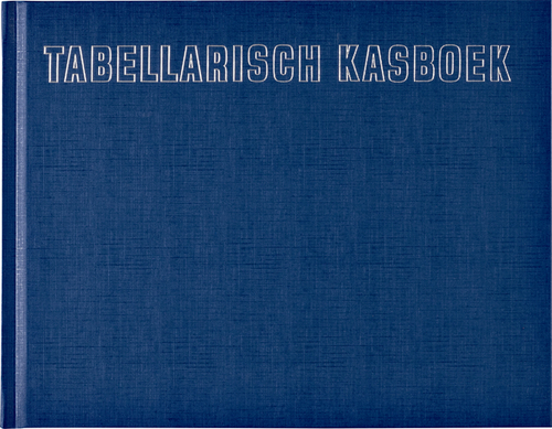 Kasboek Tabellarisch 210X160MM 96BLZ 8 Kolommen Blauw | Kantoorartikel ...