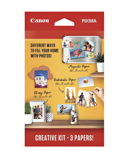 Fotopapier Canon Creatieve Kit Met 3 Soorten Papier 60 Vel ...