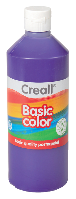 Plakkaatverf Creall Basic Paars 500ML | Kantoorartikel | 142407 | Bruna