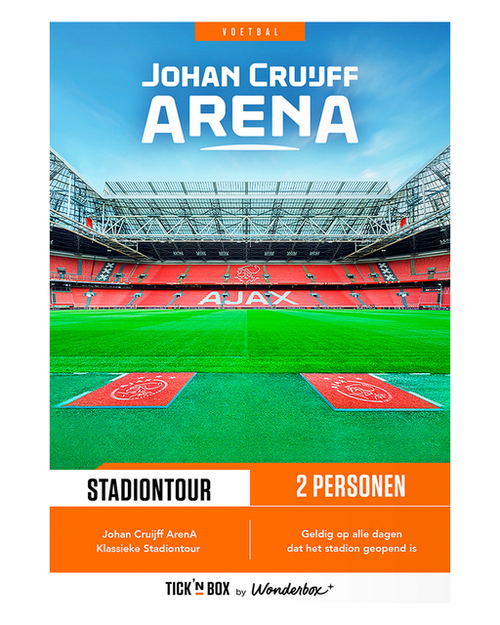 Cadbox Wonderbox CN JC Arena Stadiontour | Kantoorartikel | 1424507 | Bruna