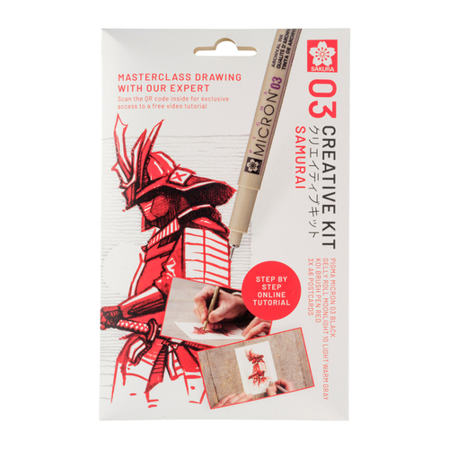 Tekenset Sakura Creative Kit Samurai 6 Stuks | Kantoorartikel | 1433524 ...