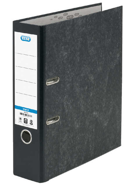 Ordner Elba Smart Original A4 80MM Karton Zwart Gewolkt ...