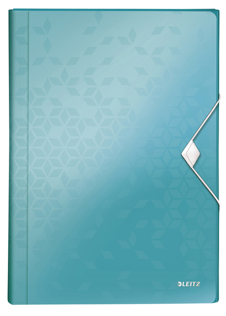 Projectmap Leitz Wow Voor A4 6 Vaks PP IJsblauw | Kantoorartikel ...