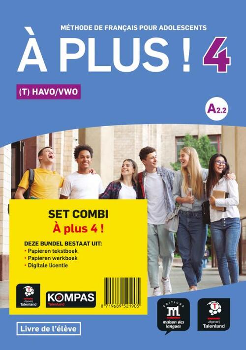 SET COMBI À plus! 4, Uitgeverij Talenland | Overig | 8719689521905 | Bruna
