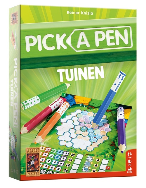 Pick A Pen Tuinen - Dobbelspel | Spel | 8720289474928 | Bruna