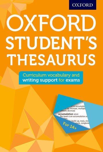 Oxford Dictionaries: Oxford Student's Thesaurus, Oxford Dictionaries ...