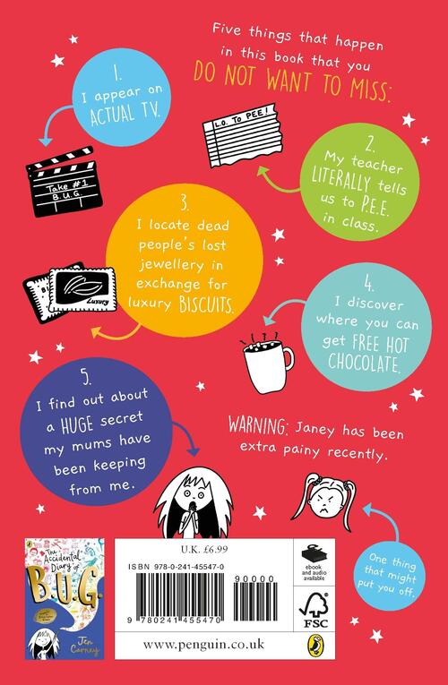 The Accidental Diary of B.U.G.: Basically Famous, Jen Carney | Boek ...