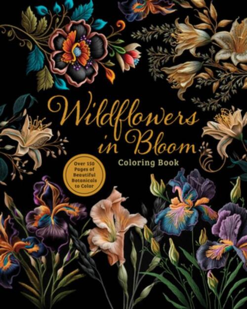 Wildflowers in Bloom Coloring Book, Editors Of Chartwell Books | Boek ...
