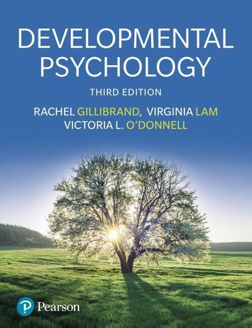 Developmental Psychology, Rachel Gillibrand, Victoria O'Donnell ...