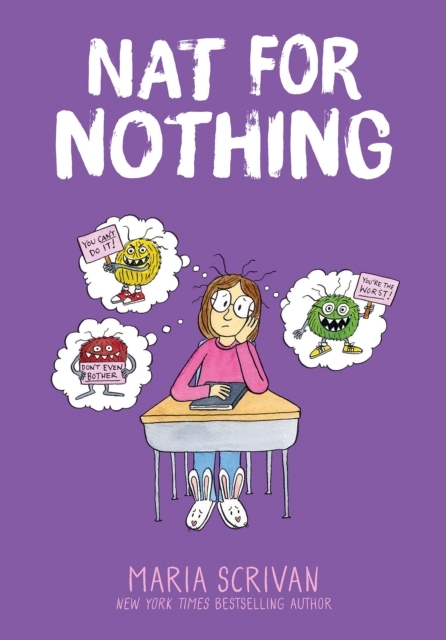 Nat for Nothing: A Graphic Novel (Nat Enough #4), Maria Scrivan | Boek ...