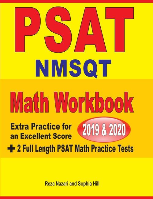 PSAT / NMSQT Math Workbook 2019 & 2020, Reza Nazari, Sophia Hill | Boek ...