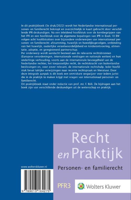 Nederlands internationaal personen- en familierecht, Wolters Kluwer ...