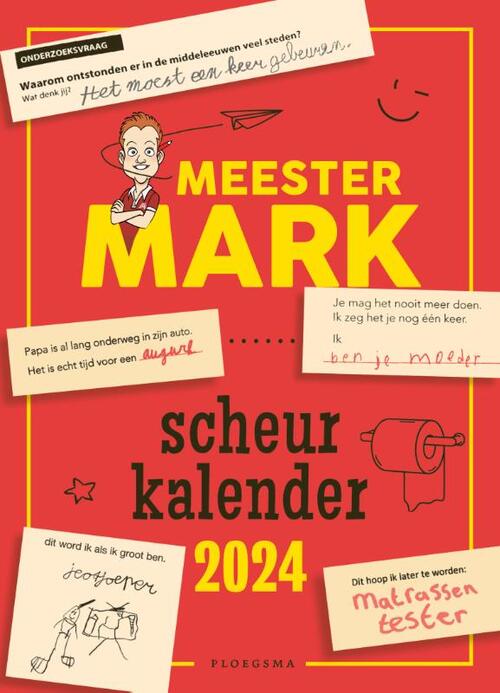 Meester Mark Scheurkalender 2024 | Kalender | 9789021684413 | Bruna