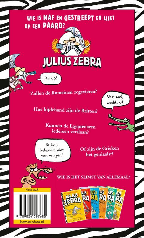 Het gigagrappige quizboek van Julius Zebra | Boek | 9789024597680 | Bruna