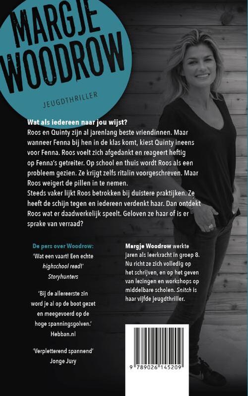 Snitch, Margje Woodrow | Boek | 9789026145209 | Bruna