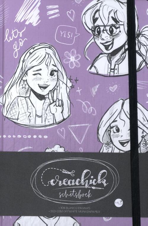 CreaChick Schetsboek, Creachick | Boek | 9789045330938 | Bruna