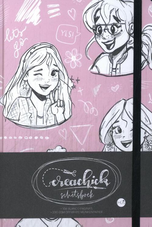 CreaChick Schetsboek, Creachick | Boek | 9789045330945 | Bruna