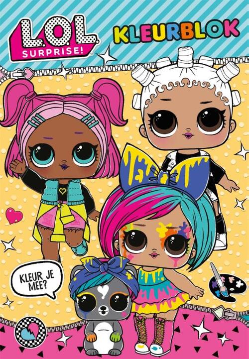 L.O.L. Surprise! Kleurblok | Boek | 9789047862796 | Bruna
