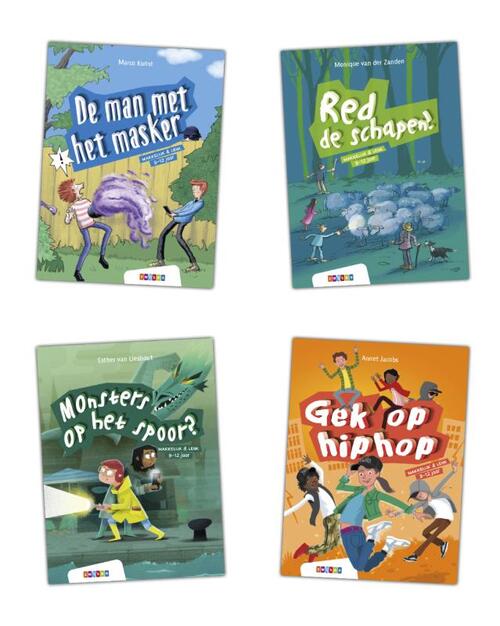 Pakket Makkelijk & Leuk AVI E3 (4 titels) | Boek | 9789048748662 | Bruna