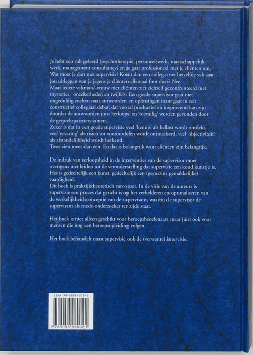 Handboek supervisie en intervisie, De Tijdstroom | Boek | 9789058980021 | Bruna