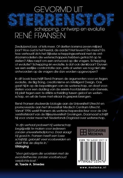 Gevormd uit sterrenstof, René Fransen | Boek | 9789063535476 | Bruna