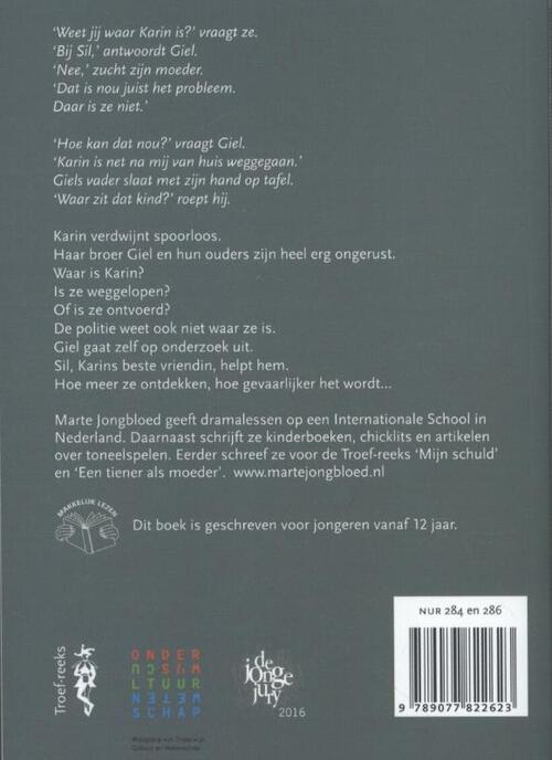 Mijn zus is verdwenen, Marte Jongbloed | Boek | 9789077822623 | Bruna