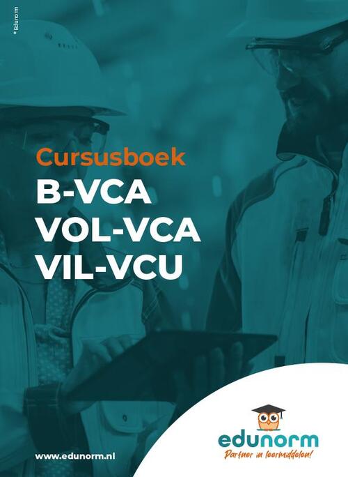 VCA boek (B-VCA, VCA-VOL en VIL-VCU), Edunorm B.V. | Boek | 9789083511504 | Bruna