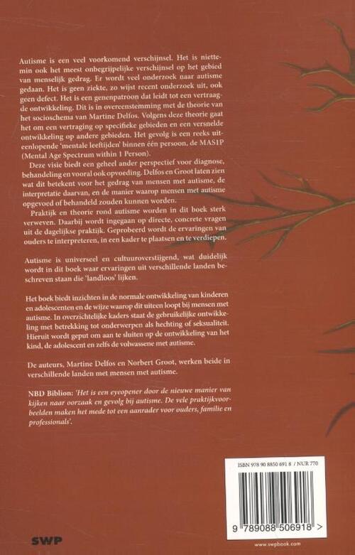 Autisme vanuit een ontwikkelingsperspectief, Martine F. Delfos | Boek | 9789088506918 | Bruna
