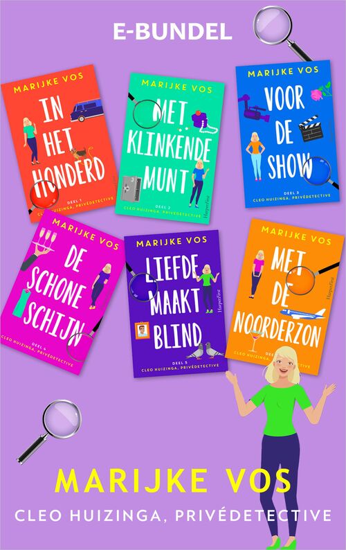 Cleo Huizinga, privédetective-bundel, Marijke Vos | eBook ...