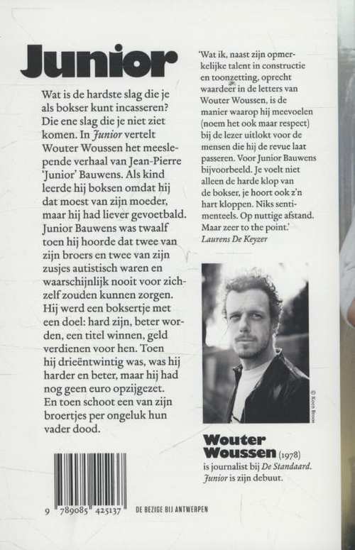 Junior. De broer die bokser werd, Wouter Woussen | eBook ...