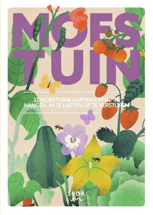 Moestuin, 32 kaarten, Uitgeverij Snor | Losbladig | 9789463141741 | Bruna