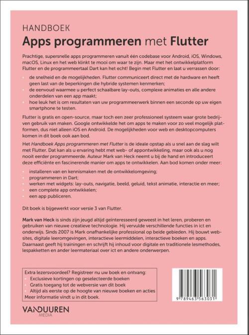 Apps programmeren met Flutter, Mark van Heck | Boek | 9789463563031 | Bruna