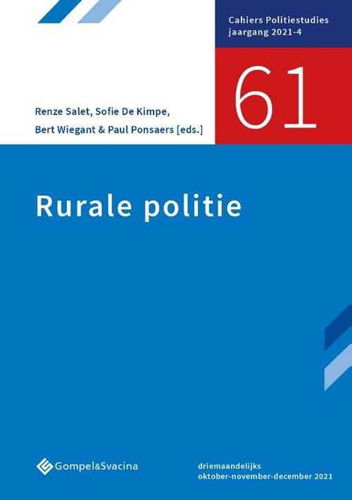 61-Rurale politie, Gompel & Svacina | Boek | 9789463713467 | Bruna