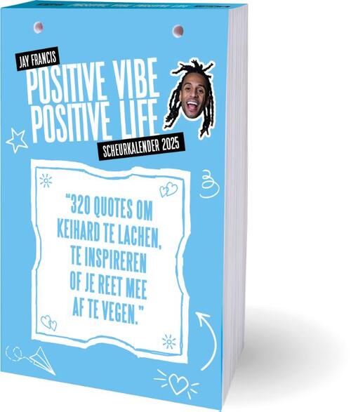 Jay Francis scheurkalender 2025 | Boek | 9789464326857 | Bruna