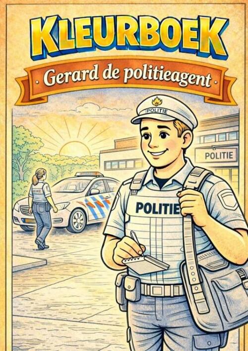 Kleurboek, Gerard de politieagent. (Serie beroepen), H. Mourits | Boek ...