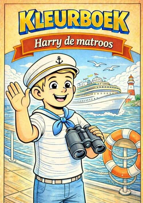 Kleurboek, Harry de matroos. (serie beroepen), H. Mourits | Boek ...