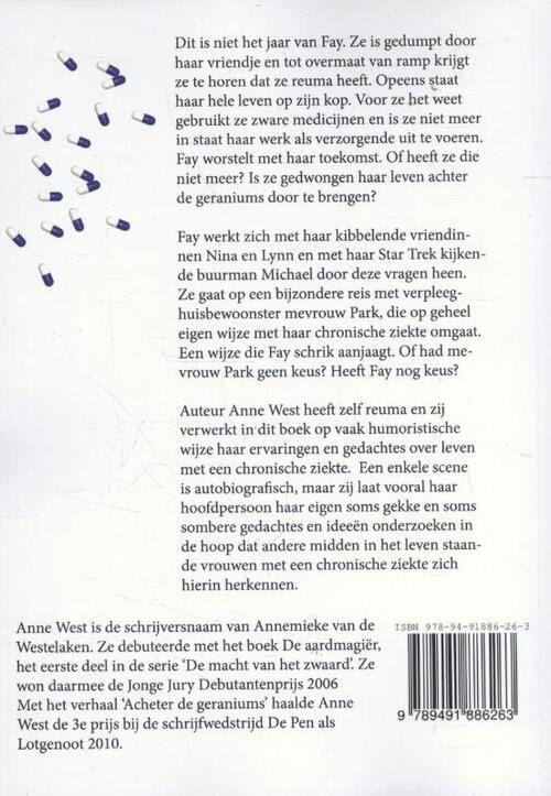 Achter de geraniums, Anne West | Boek | 9789491886263 | Bruna