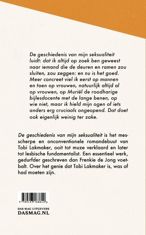 De geschiedenis van mijn seksualiteit, Tobi Lakmaker | Boek ...