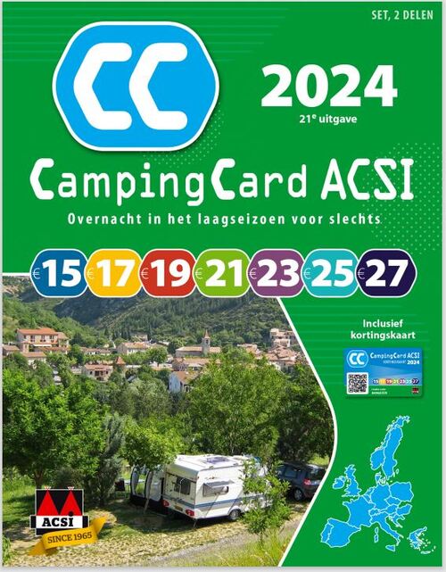 CampingCard ACSI 2024 Nederlands | Boek | 9789493182578 | Bruna