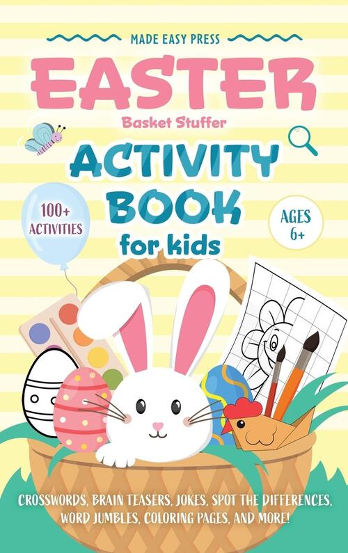 Easter Basket Stuffer Activity Book for Kids, Made Easy Press | Boek ...