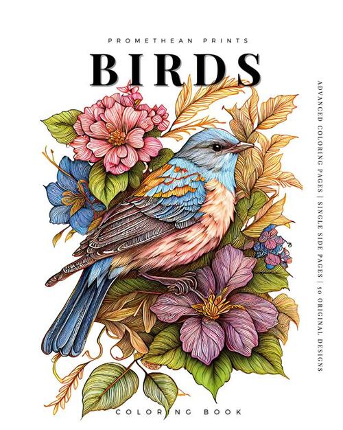 Birds (Coloring Book), Anton Fox | Boek | 9798211553484 | Bruna