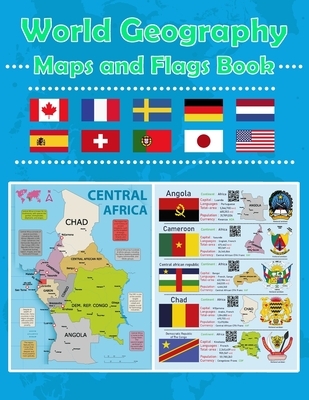 World Geography Maps and Flags Book: A Regional Guide to World ...