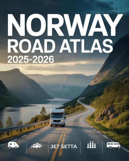 Norway Road Atlas 2025-2026: Complete Guide with Detailed Maps to ...