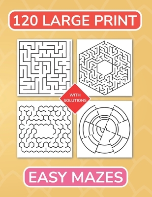 120 Large Print Easy Mazes, Samilla Roberts | Boek | 9798340398796 | Bruna